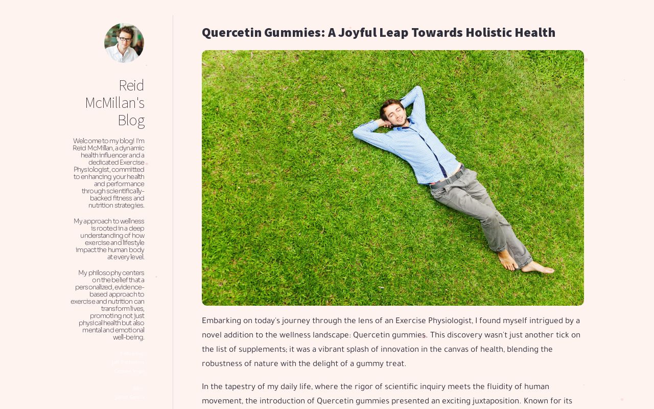 Reid McMillan's Blog